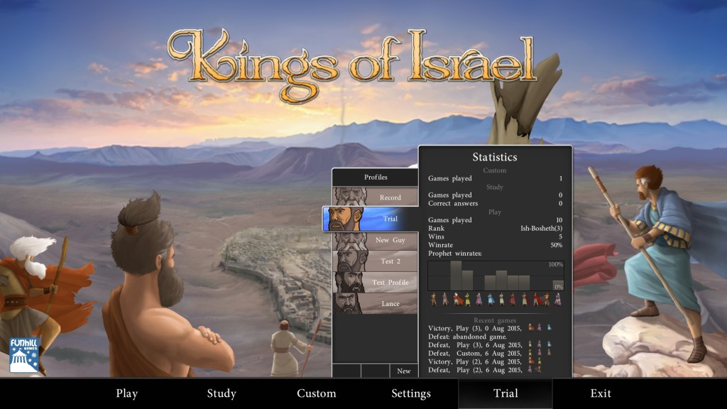 Kings of Israel Video Game – Funhill Games