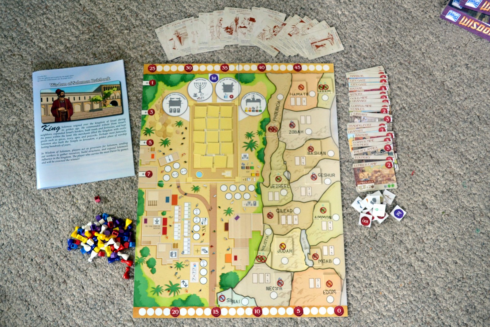 Wisdom of Solomon Review Copies in Hand! – Funhill Games